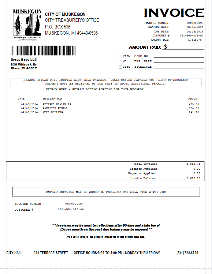 Miscellaneous Receivables 8 - BS&A Software