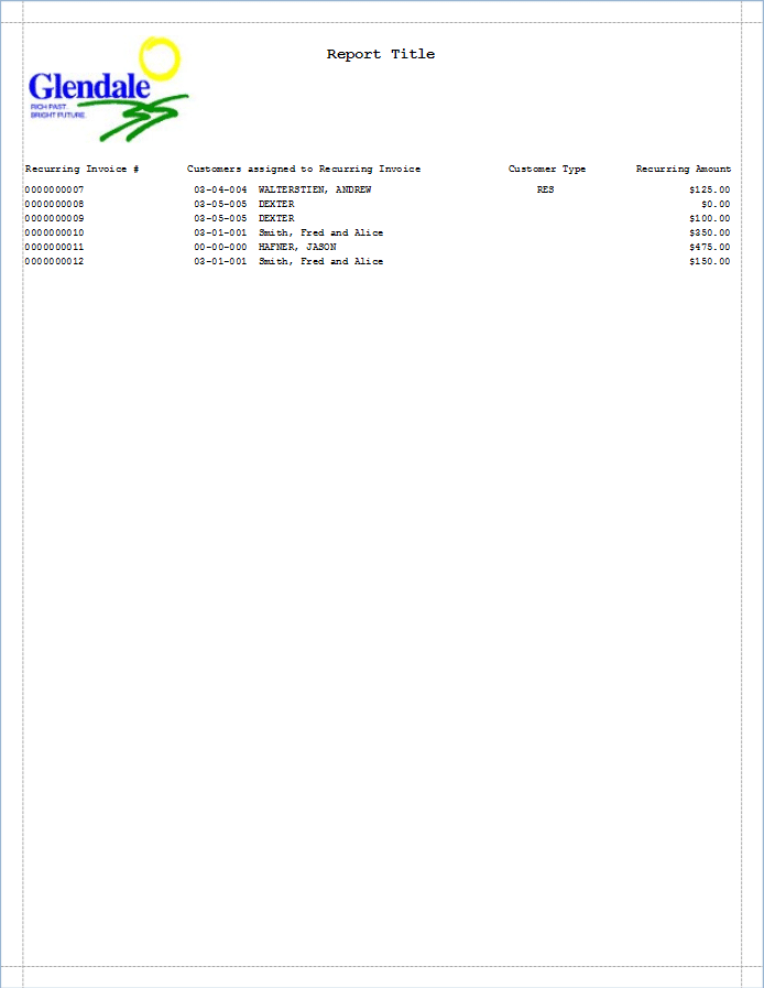 Miscellaneous Receivables 10 - BS&A Software