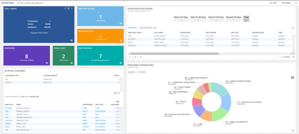 Human Resource Management - BS&A Software