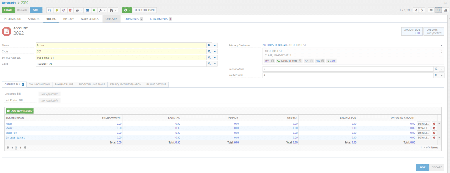 Utility Billing - BS&A Software